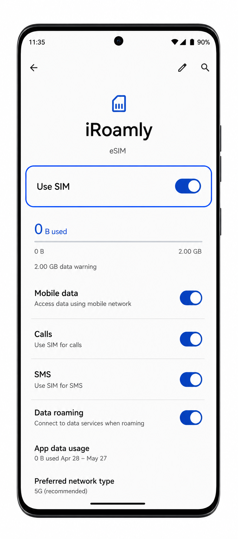 How to Install iRoamly eSIM on Motorola Edge 50 Pro